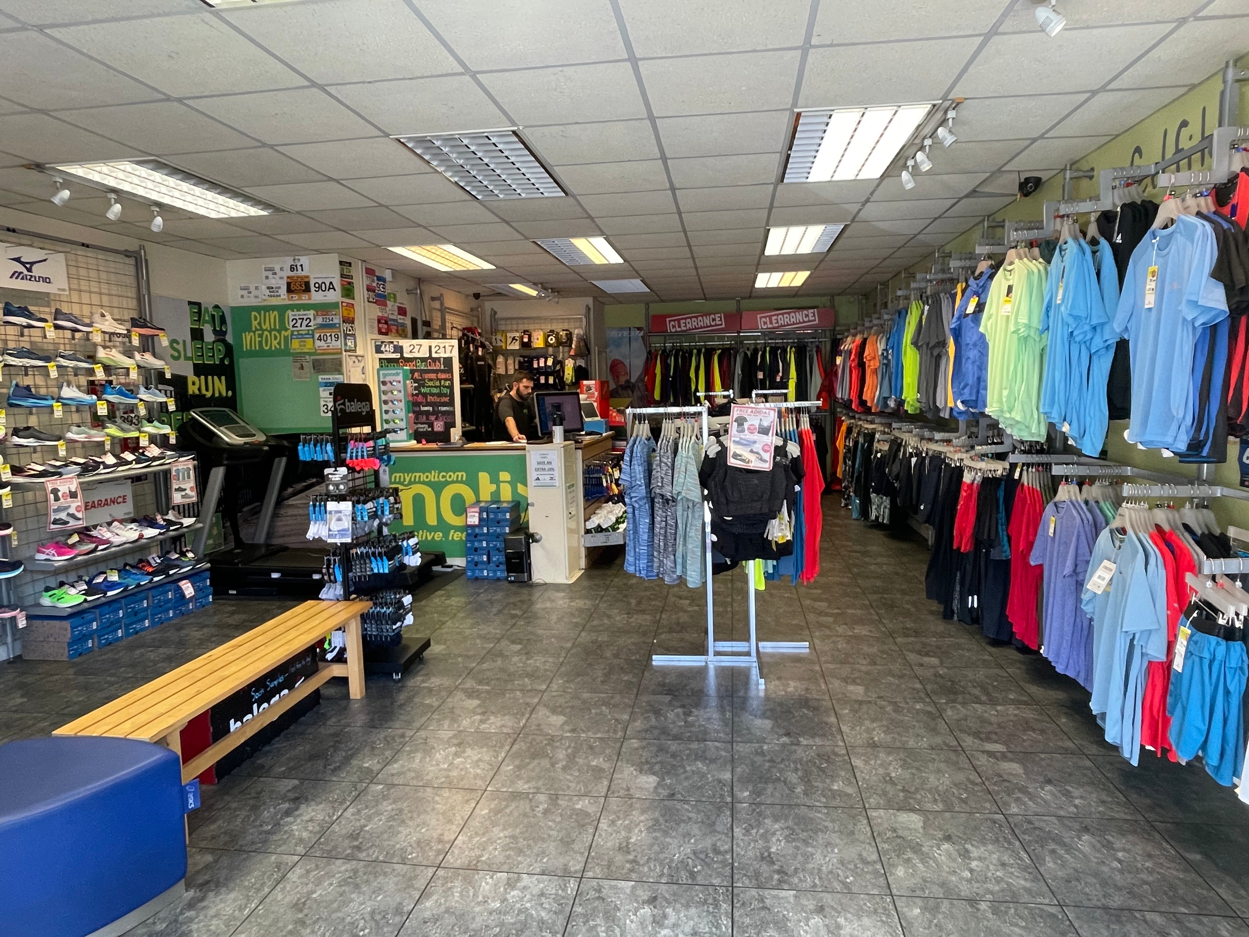 Moti Albany Road Shop - Specialist running shop, gait analysis, Cardiff ...