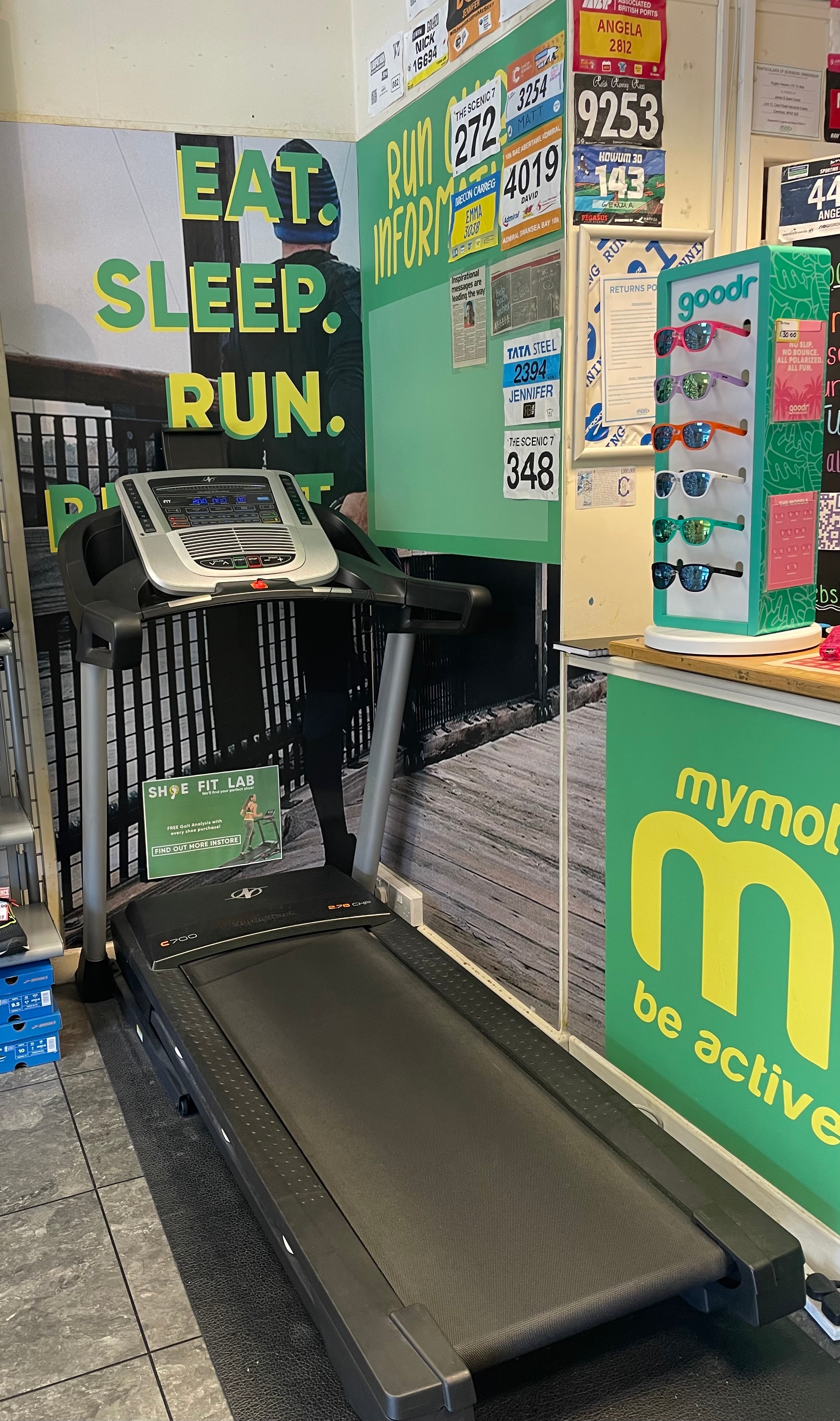 Moti Albany Road Shop - Specialist running shop, gait analysis, Cardiff ...